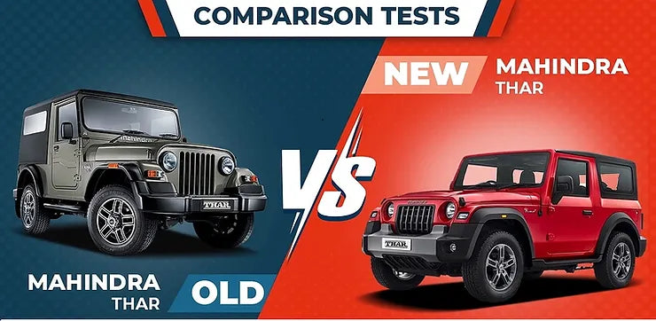 New Mahindra Thar VS Old Mahindra Thar – Futurz4x4