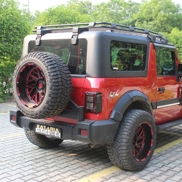 Mahindra Thar - Tyre Carrier | futurz4x4.in – Futurz4x4