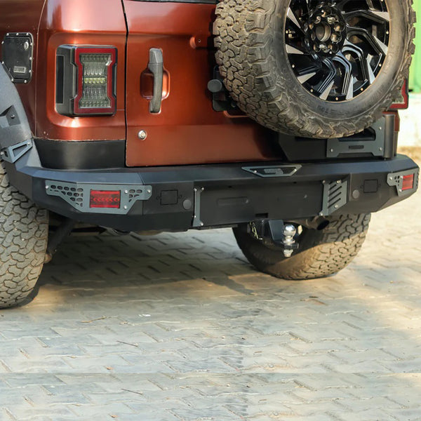 Mahindra Thar - Metal Rear Bumper - Model RX – Futurz4x4