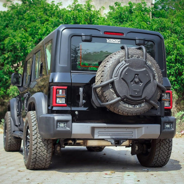 Thar Roxx - Stepney Cover Model Y | Stylish & Protective Spare Wheel ...
